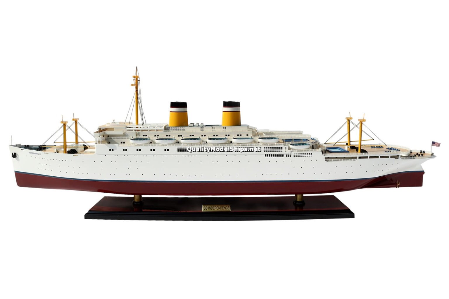 SS Independence 40" Ocean Liner Model Ship - Quality Model Ships