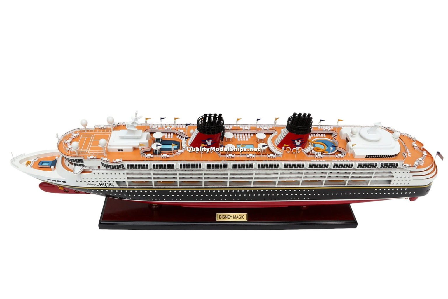 Disney Magic Handmade Cruise Ship Model 40" - Quality Model Ships