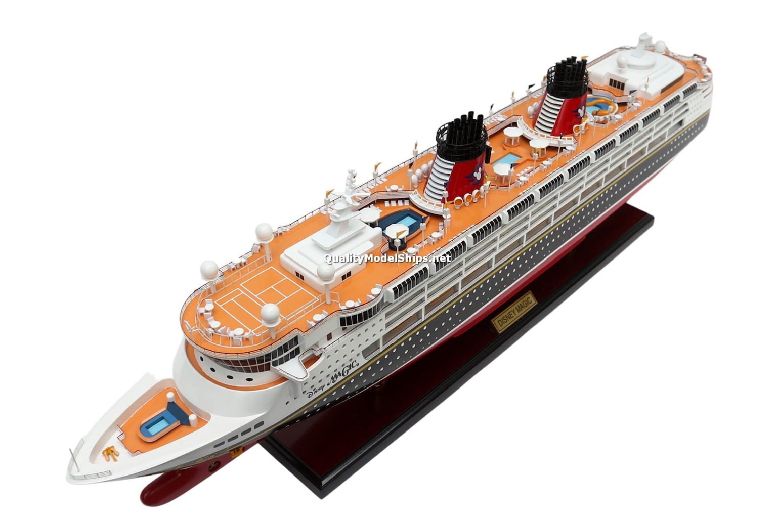 Disney Magic Handmade Cruise Ship Model 40" - Quality Model Ships