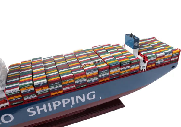 COSCO Container Ship Ready Display Model - Quality Model Ships
