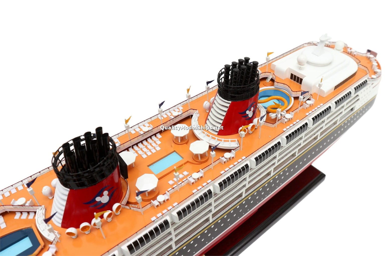Disney Magic Handmade Cruise Ship Model 40" - Quality Model Ships