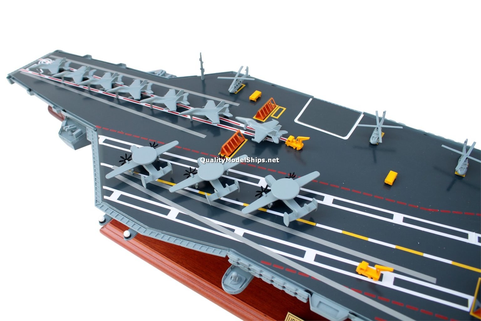 USS Gerald R. Ford CVN 78 Aircraft Carrier – Handcrafted Model Scale 1/ ...