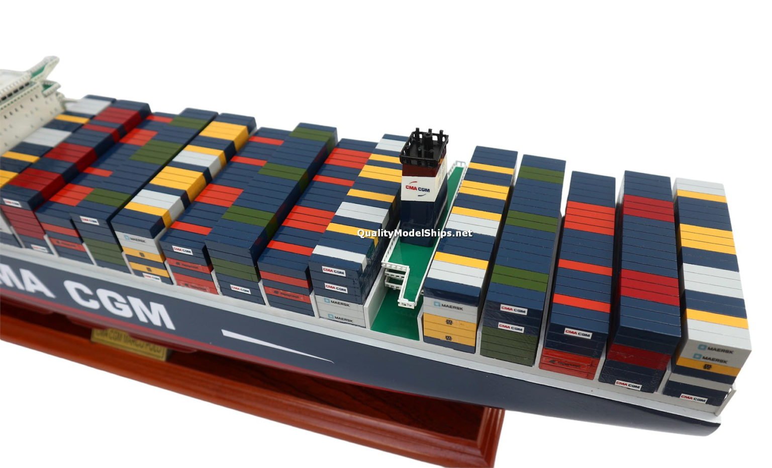 CMA CGM Marco Polo Container Display Ship Model - Quality Model Ships