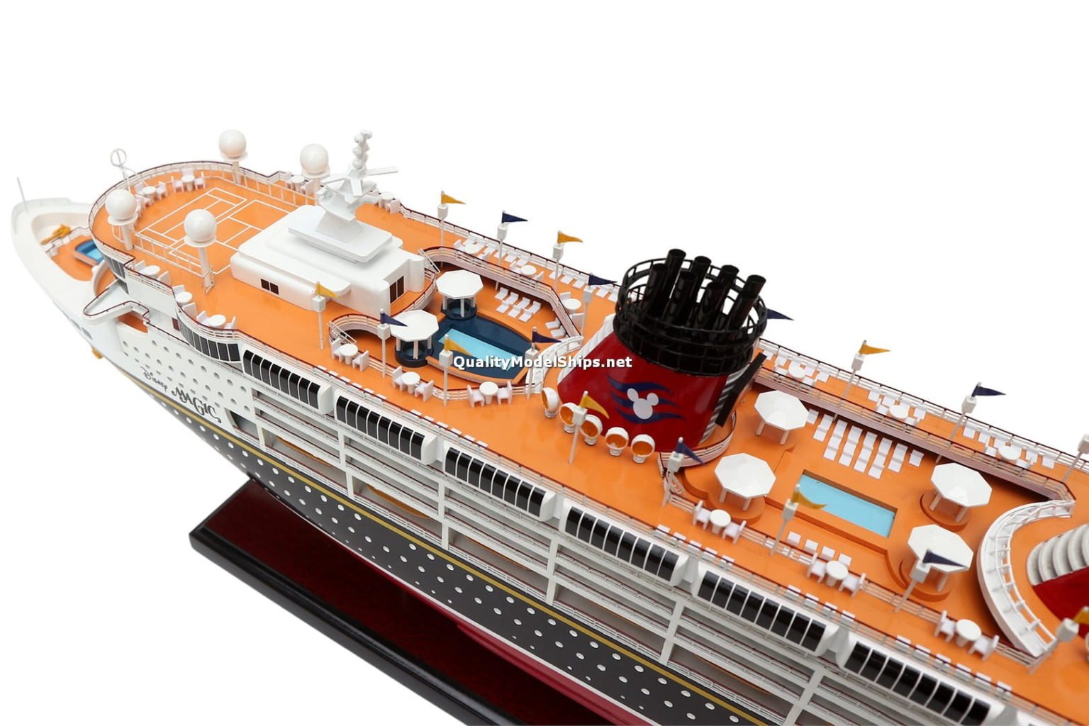 Disney Magic Handmade Cruise Ship Model 40" - Quality Model Ships