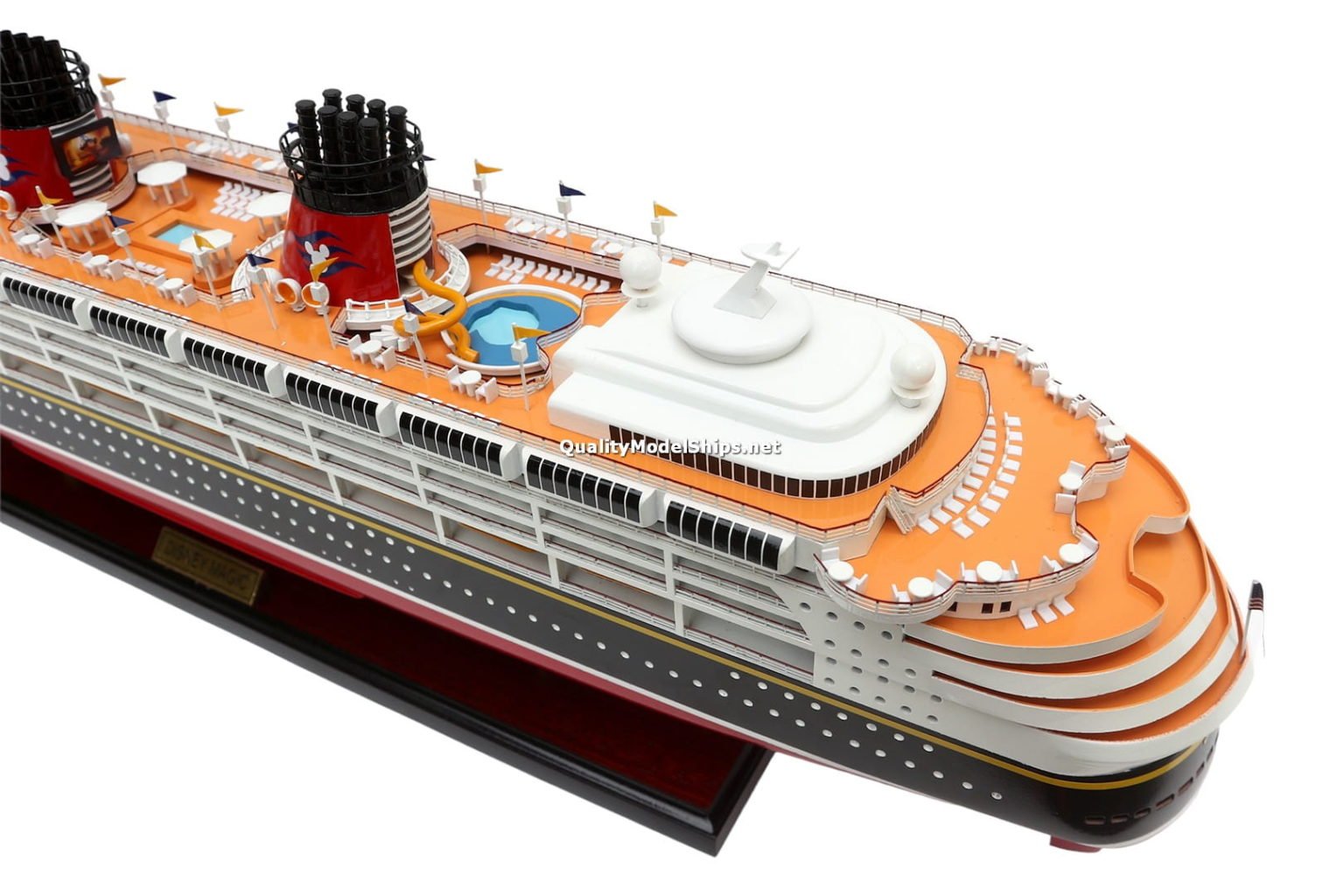 Disney Magic Handmade Cruise Ship Model 40" - Quality Model Ships
