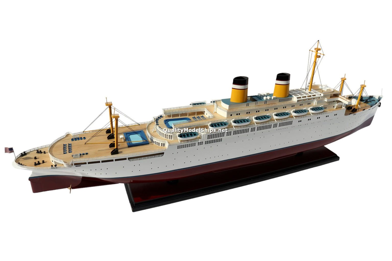 SS Independence 40" Ocean Liner Model Ship - Quality Model Ships