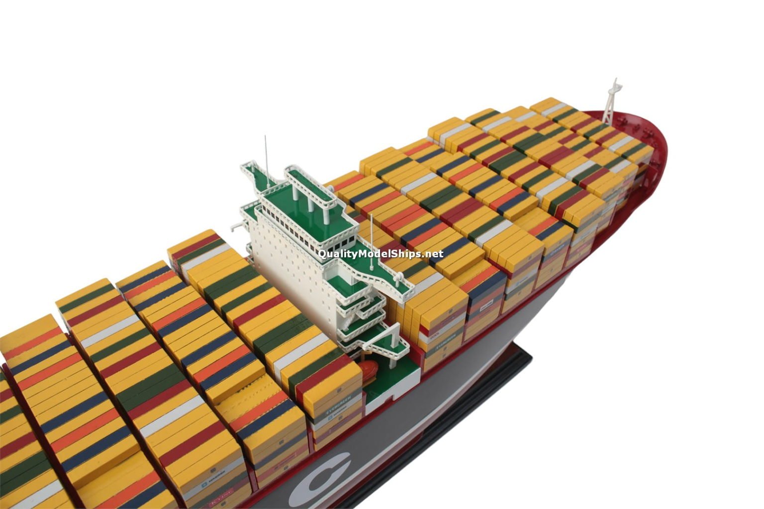 MSC Oscar Container Wooden Ship Model Display Ready 40" with Lights ...