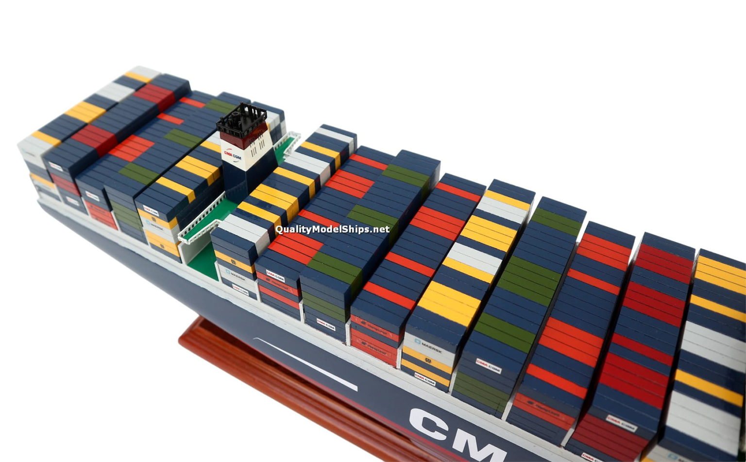 CMA CGM Marco Polo Container Display Ship Model - Quality Model Ships