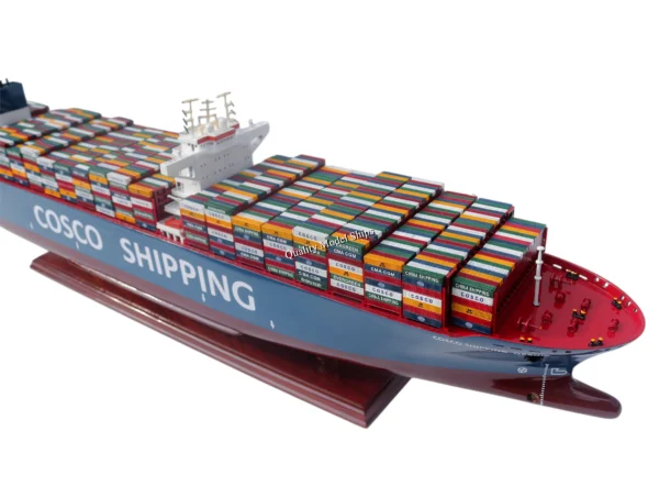COSCO Container Ship Ready Display Model - Quality Model Ships