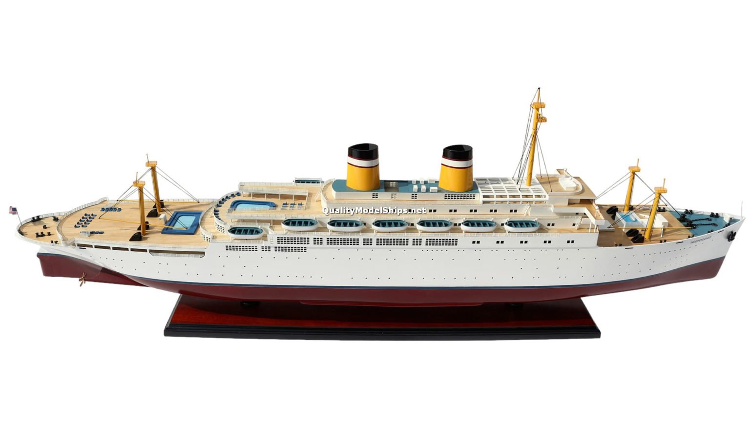 SS Independence 40" Ocean Liner Model Ship - Quality Model Ships