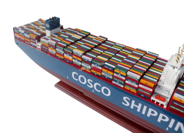 COSCO Container Ship Ready Display Model - Quality Model Ships