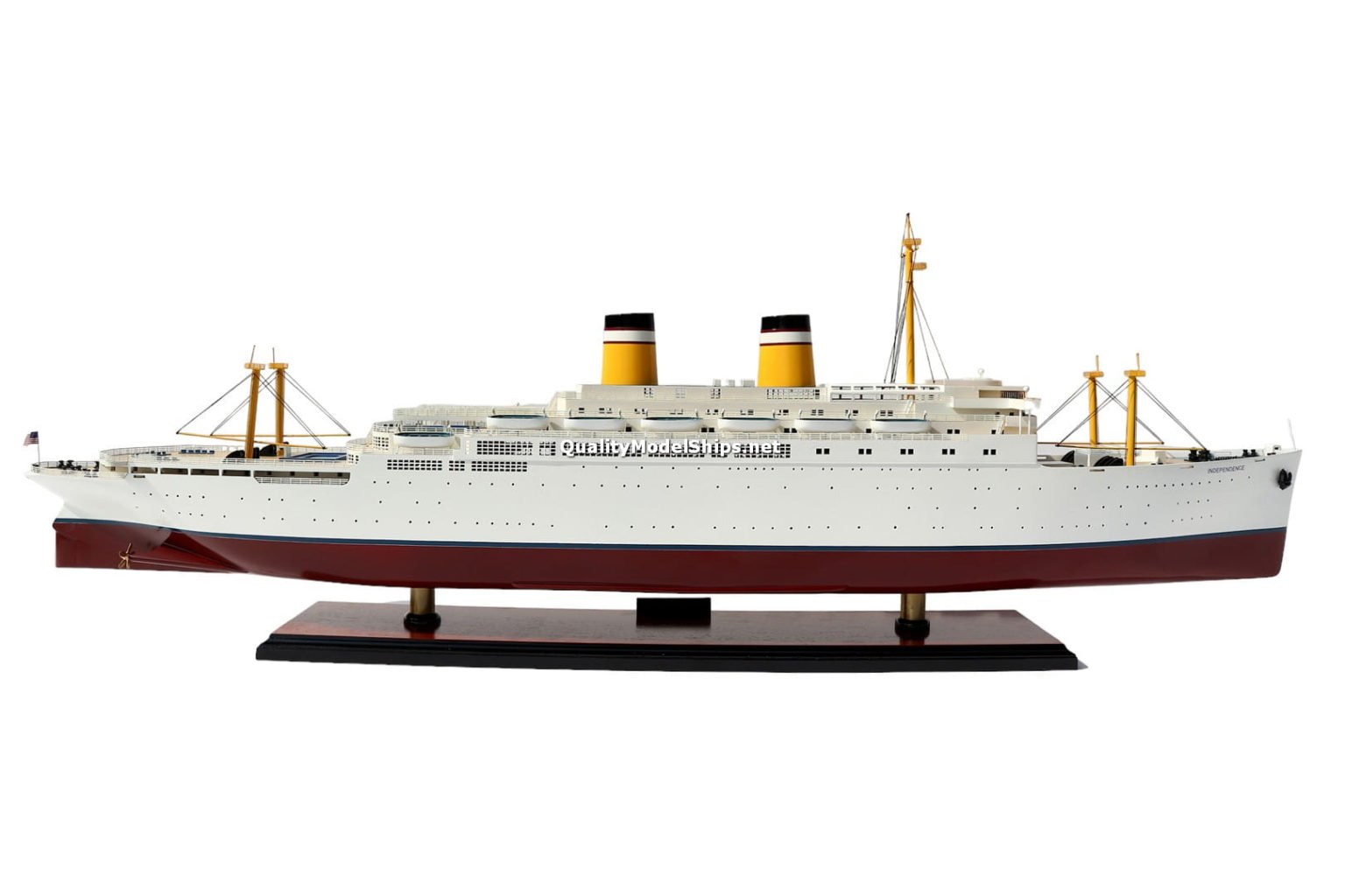 SS Independence 40" Ocean Liner Model Ship - Quality Model Ships