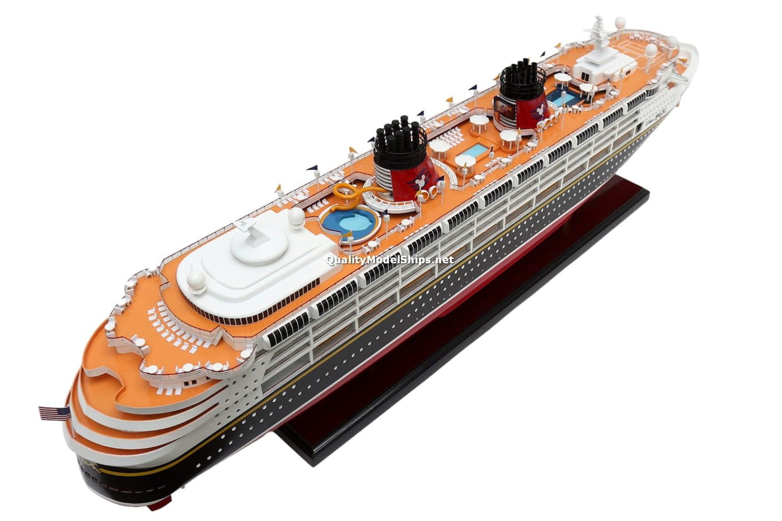 Disney Magic Handmade Cruise Ship Model 40" - Quality Model Ships