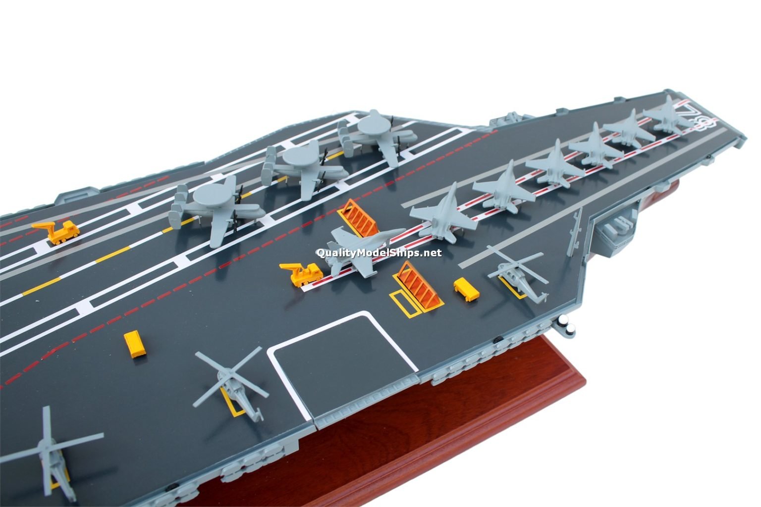 USS Gerald R. Ford CVN 78 Aircraft Carrier – Handcrafted Model Scale 1/ ...