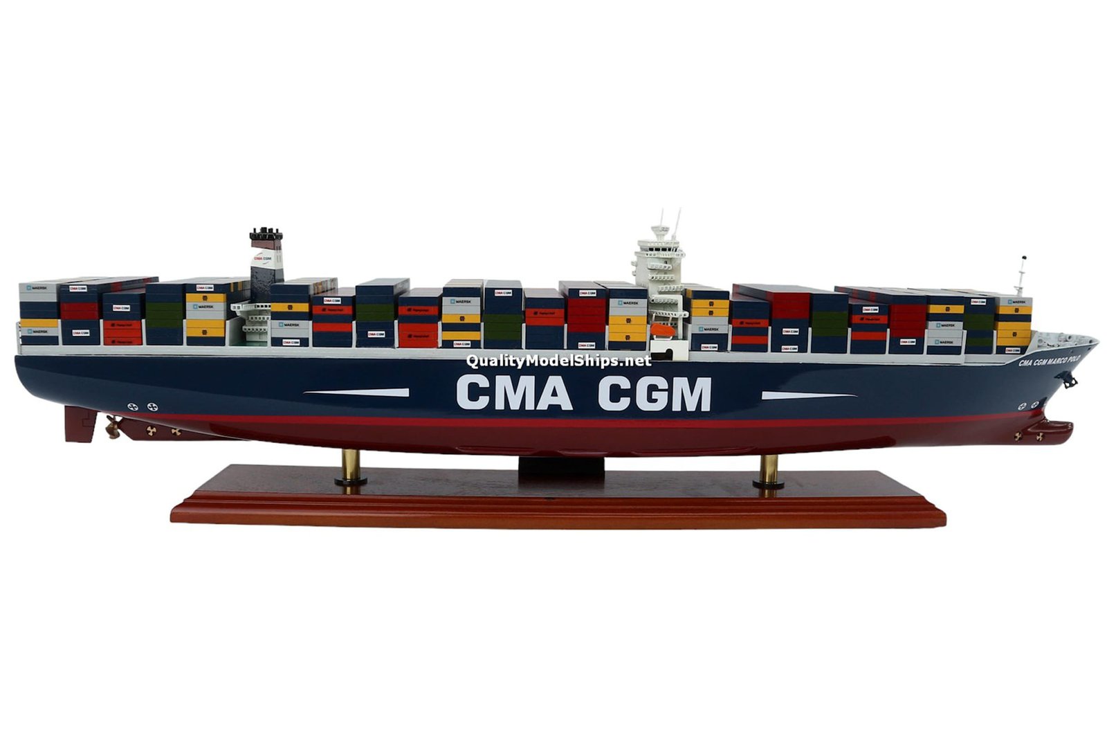 CMA CGM Marco Polo Container Display Ship Model - Quality Model Ships