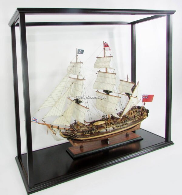 Historic Ship Display Case for Tallships 41" Inner - Quality Model Ships