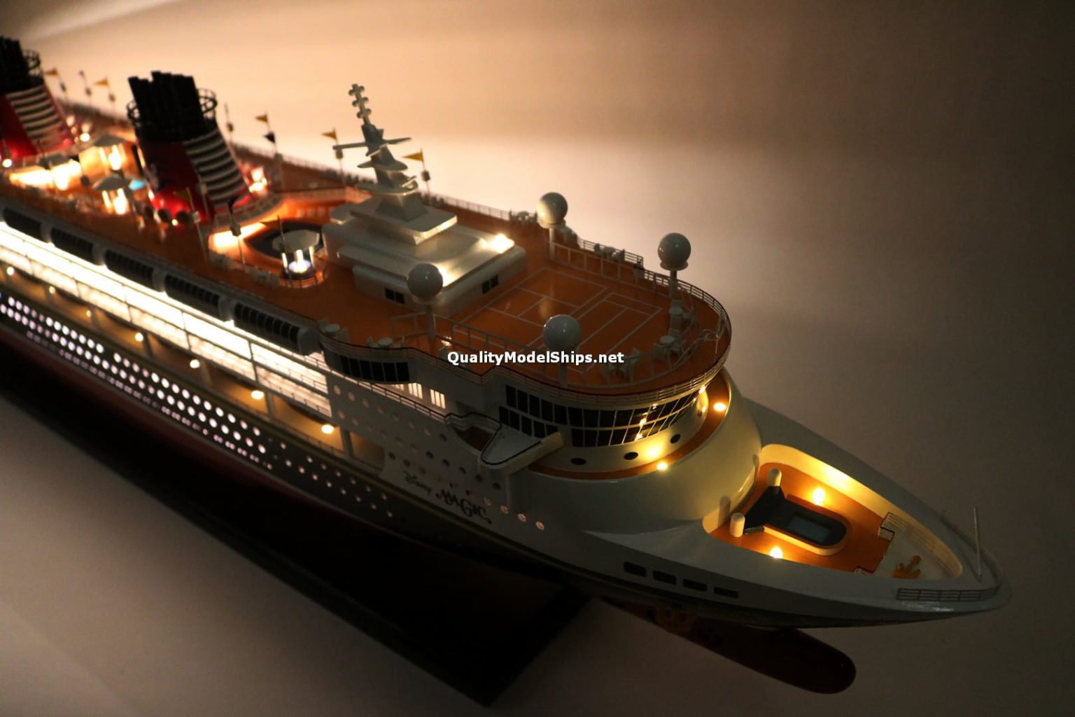 Disney Magic with Lights Handmade Cruise Ship Model 40" - Quality Model ...