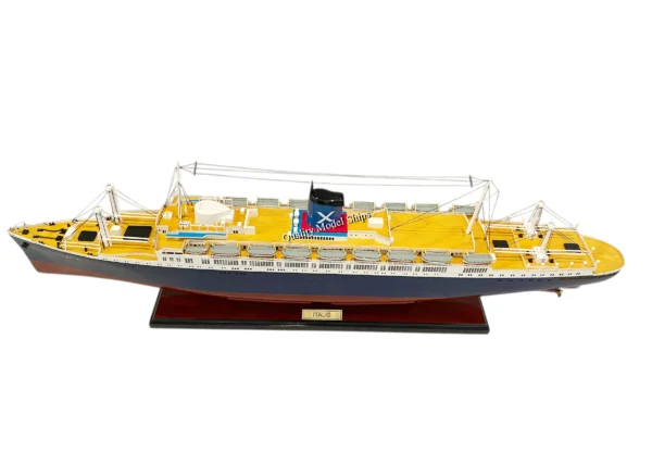 Italis Ocean Liner Ready Display Model Ship - Quality Model Ships