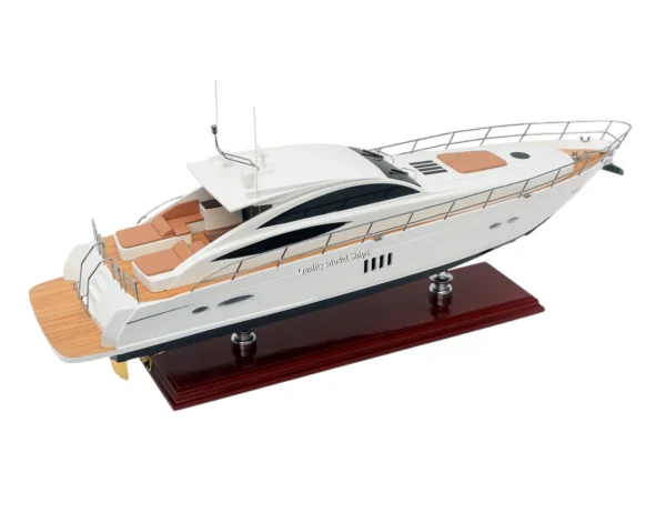 Princess V70 Modern Yacht Model - Quality Model Ships