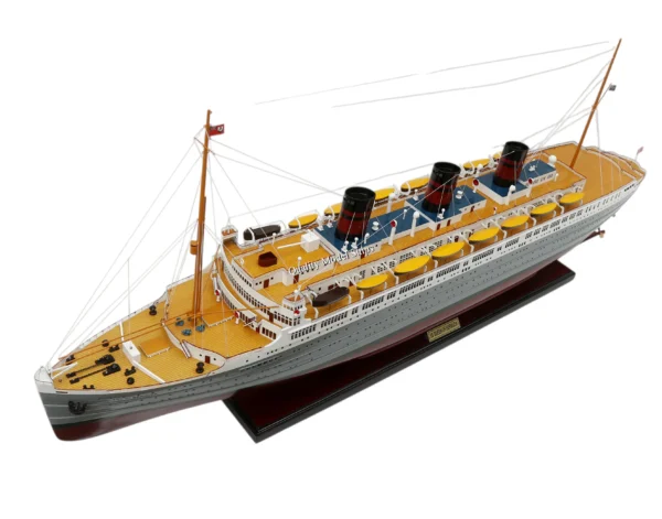 SS Queen of Bermuda Ocean Liner Ship Model 37" Museum Quality - Quality ...