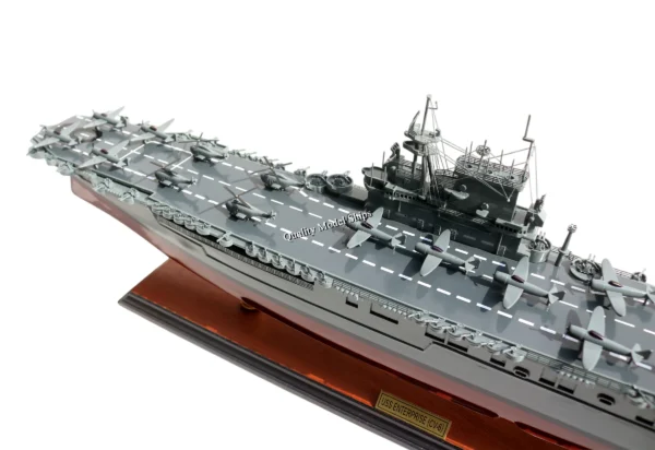 USS Enterprise (CV-6) Aircraft Carrier - Quality Model Ships