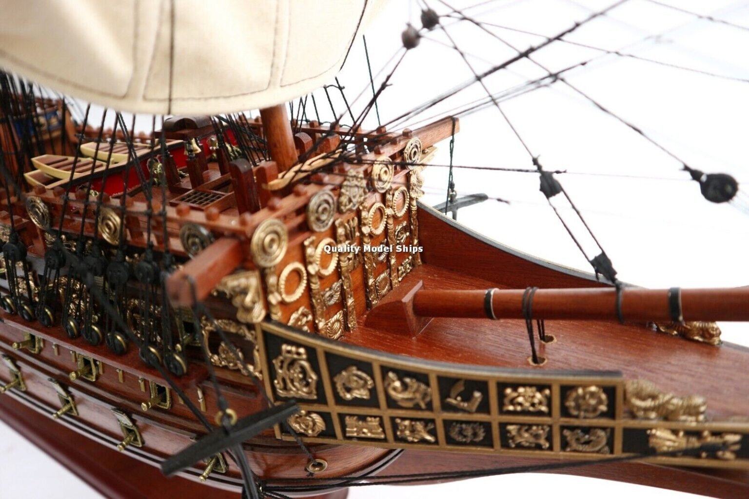 Sovereign of the Seas Display Wooden Ship Model - Quality Model Ships