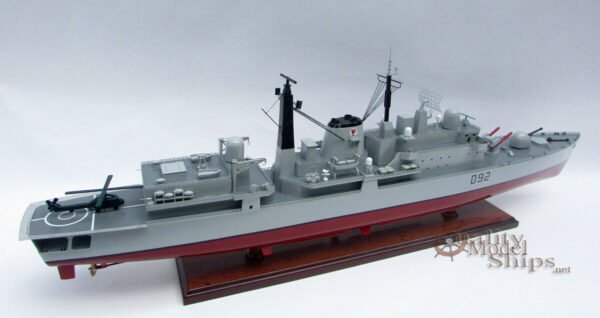 HMS Liverpool (D92) Type 42 Destroyer – Handcrafted War Ship Display ...